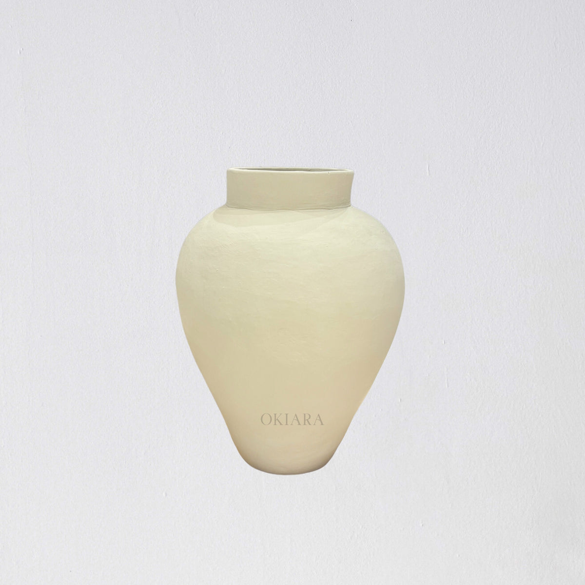 Bahiti Vessel | Dutch White Large - Okiara